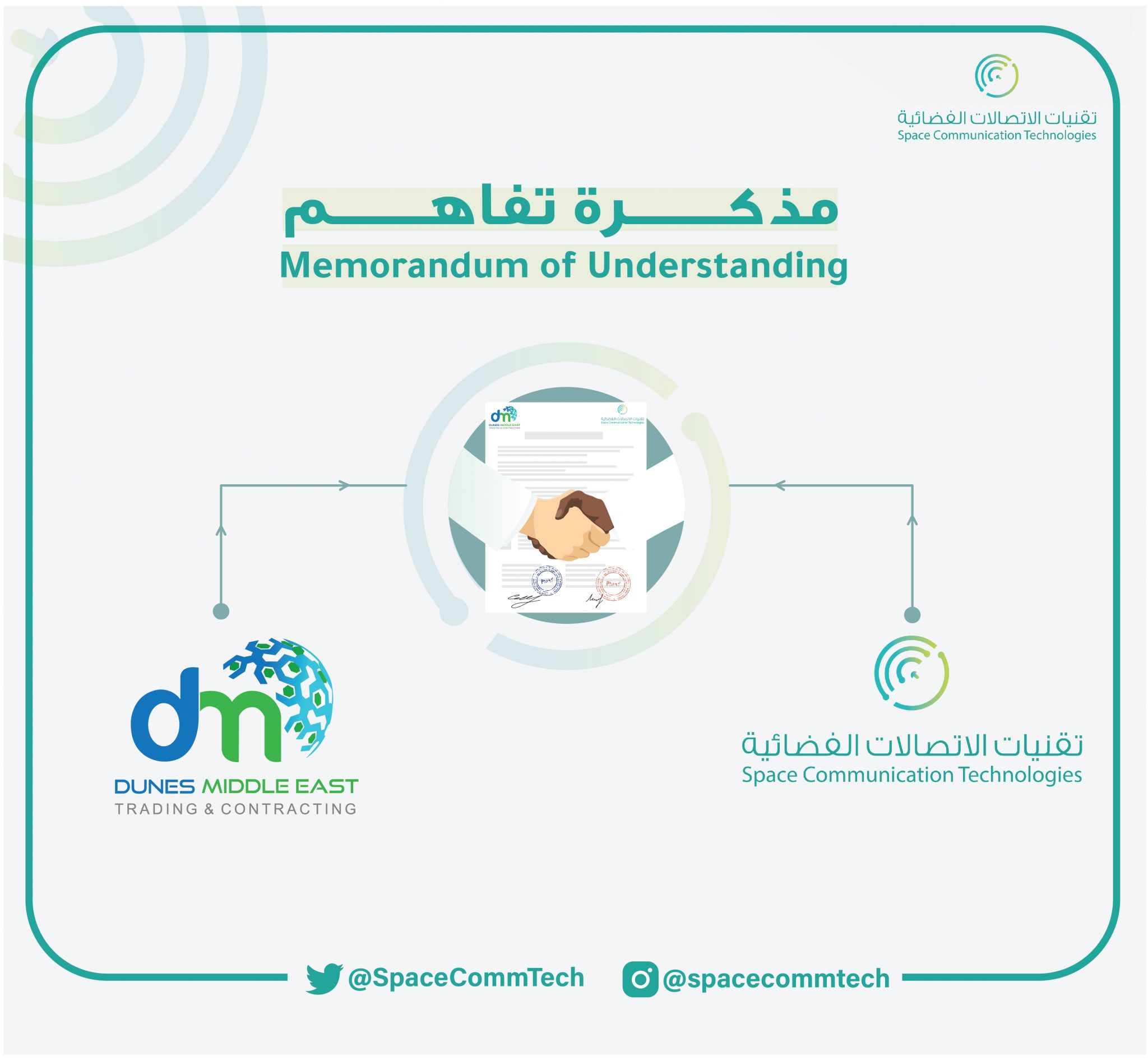 Announcements, Space Communication Technologies Oman, Omansat
